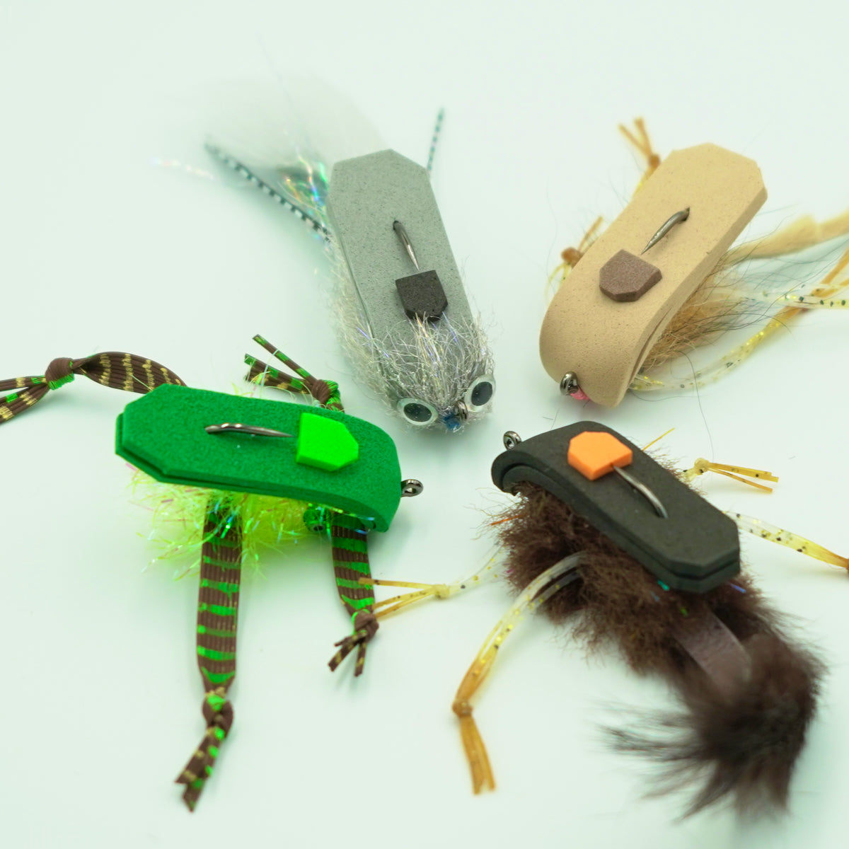 Flip Flop Weedless Flies – Dirty Water Fly Company